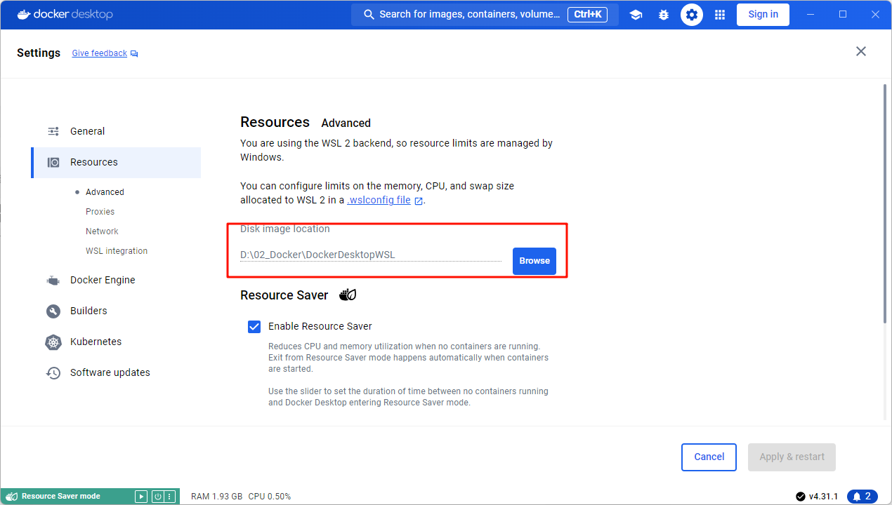 Docker Desktop更换存储数据目录报错：error Migrating Wsl Disk An Error Occurred While Migrating The Docker